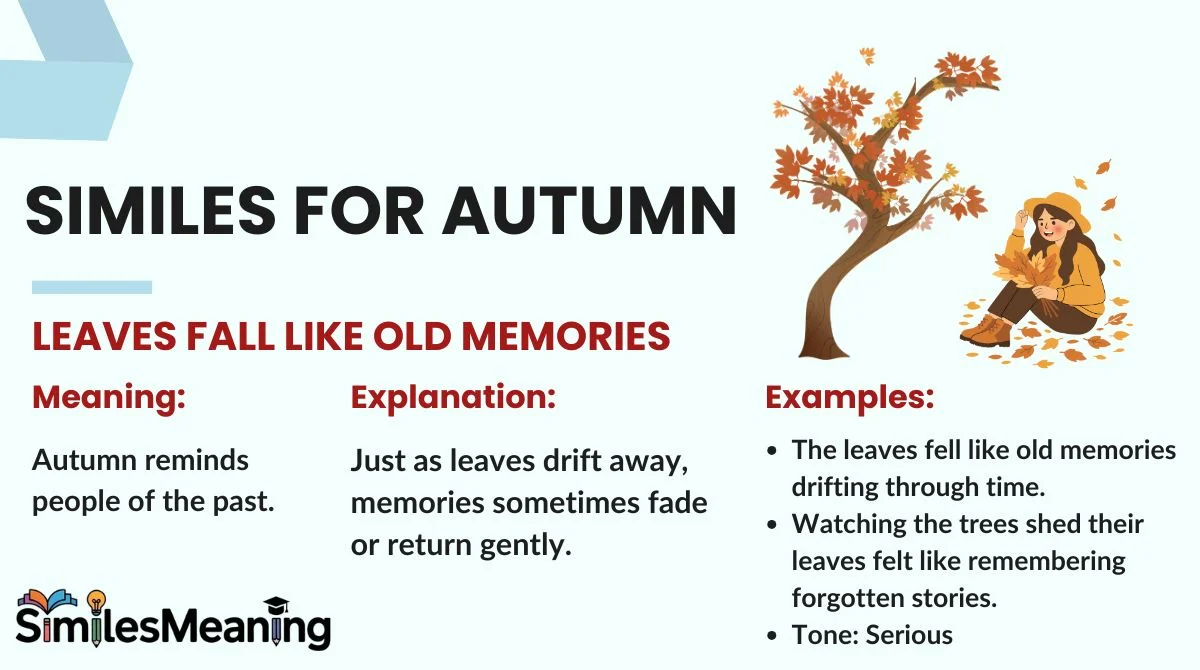 26+ Similes for Autumn That Make Your Writing Glow Like Fall Leaves ...
